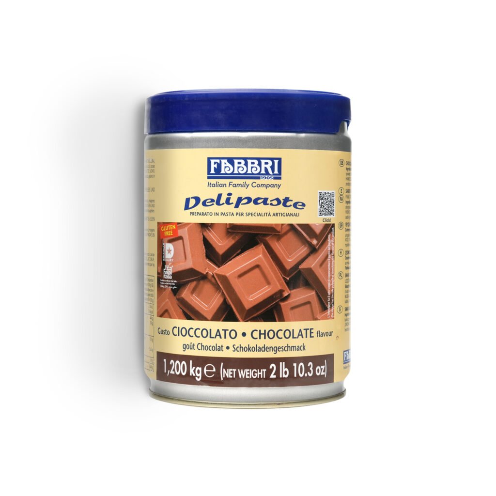 Fabbri 1905 Delipaste Chocolate Gluten-Free Paste 1.2kg | TOP Creamery