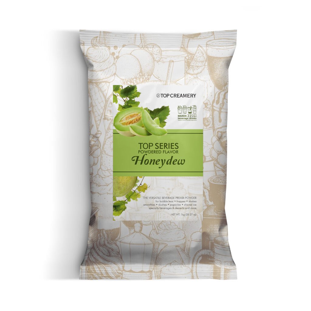 TOP Series Honeydew Powder Flavor 1kg | TOP Creamery