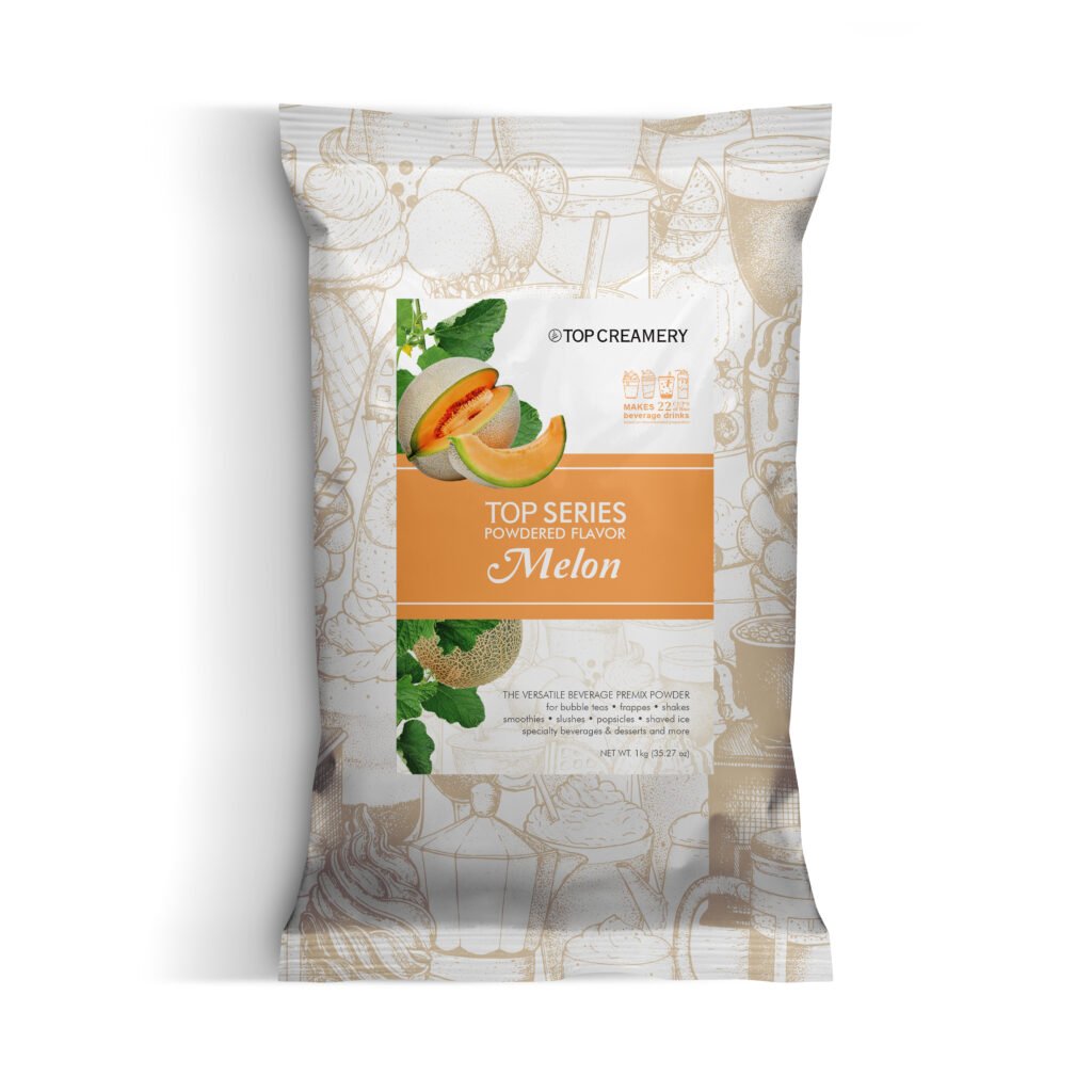 TOP Series Melon Powder Flavor 1kg | TOP Creamery