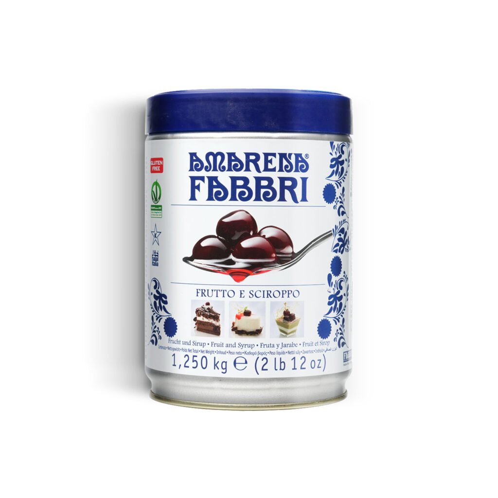 Fabbri 1905 Amarena Cherry Vegan Fruit and Syrup 1.25kg | TOP Creamery