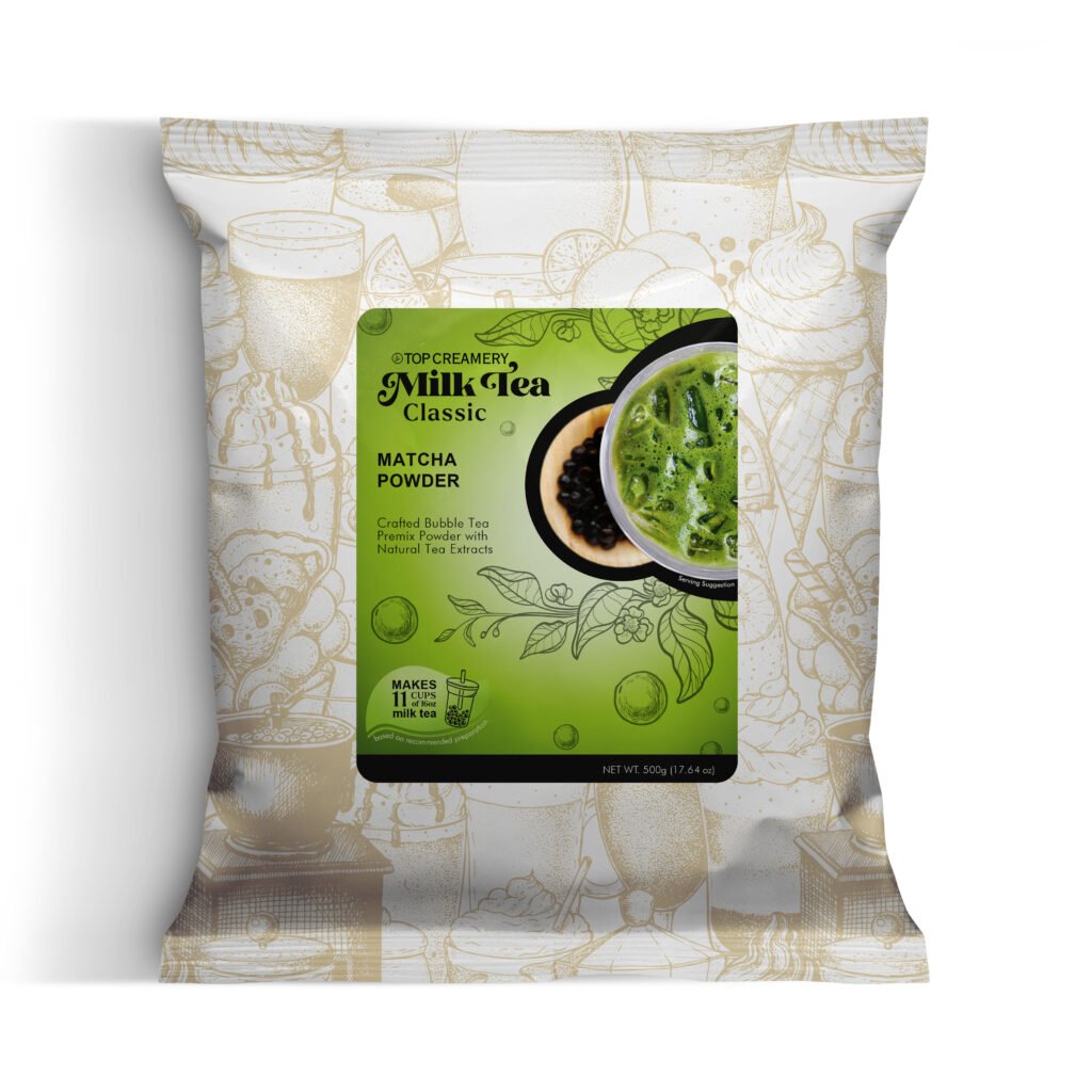 Milk Tea Series Matcha Powder 500g | TOP Creamery
