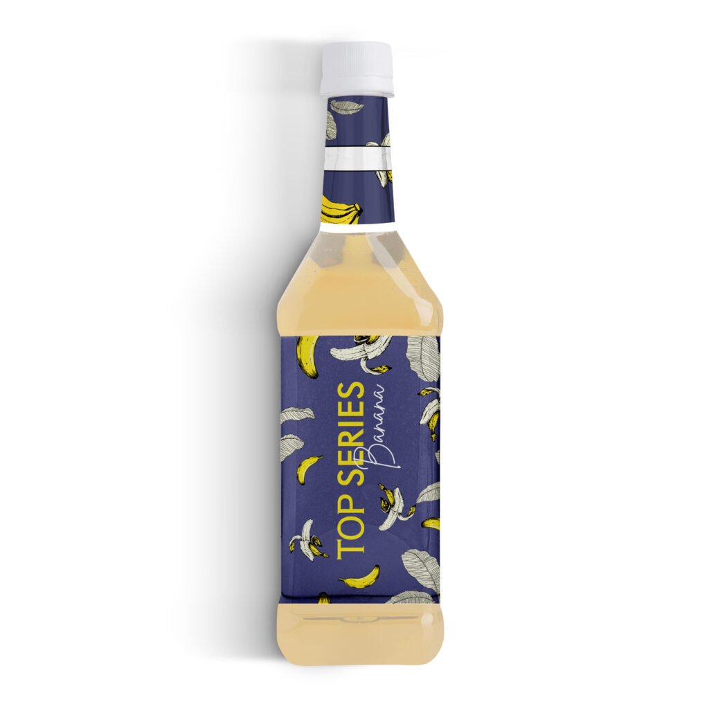 TOP Series Banana Syrup 750ml | TOP Creamery