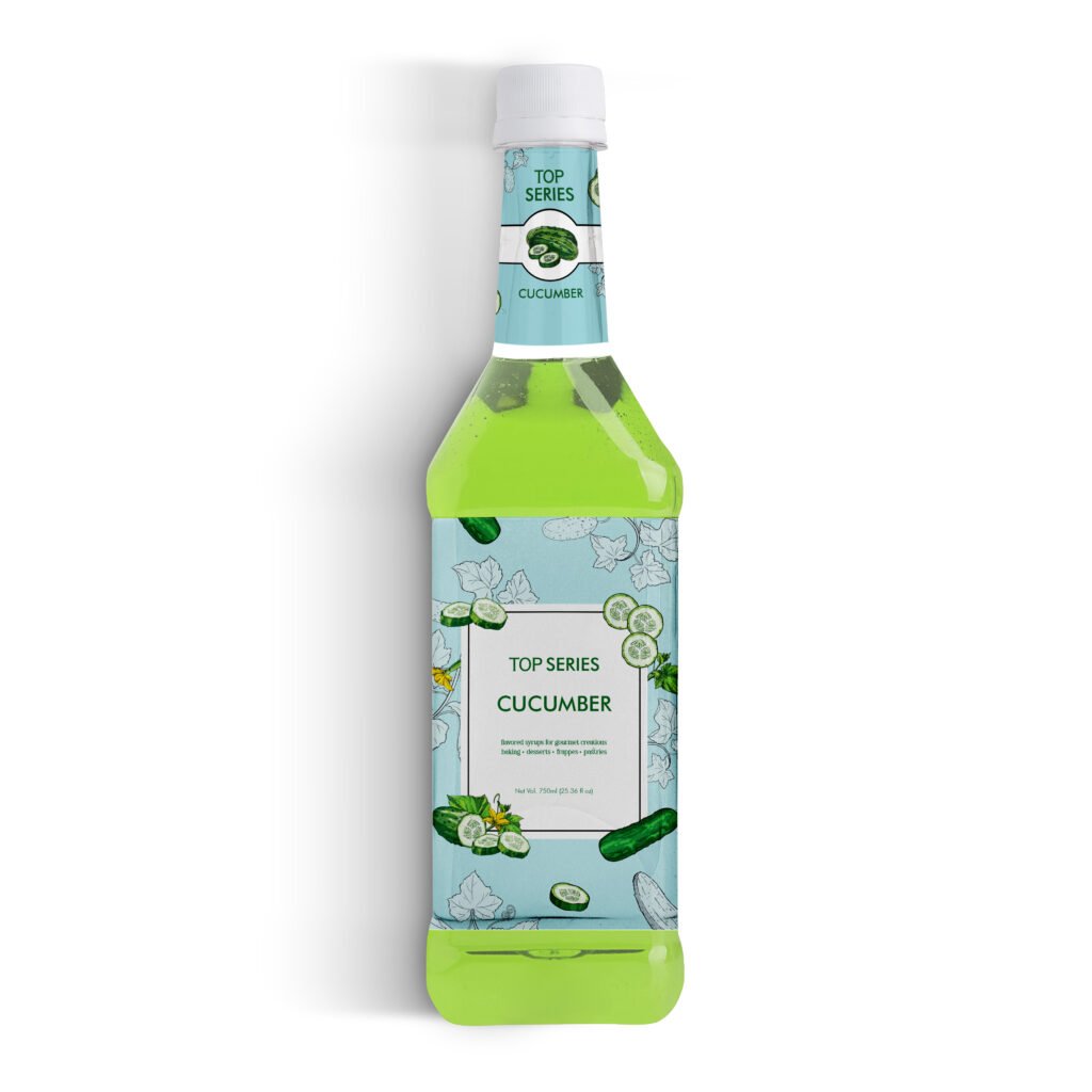 TOP Series Cucumber Syrup 750ml | TOP Creamery