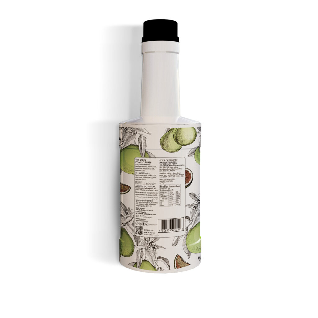 TOP Series Pomelo Puree 1kg | TOP Creamery