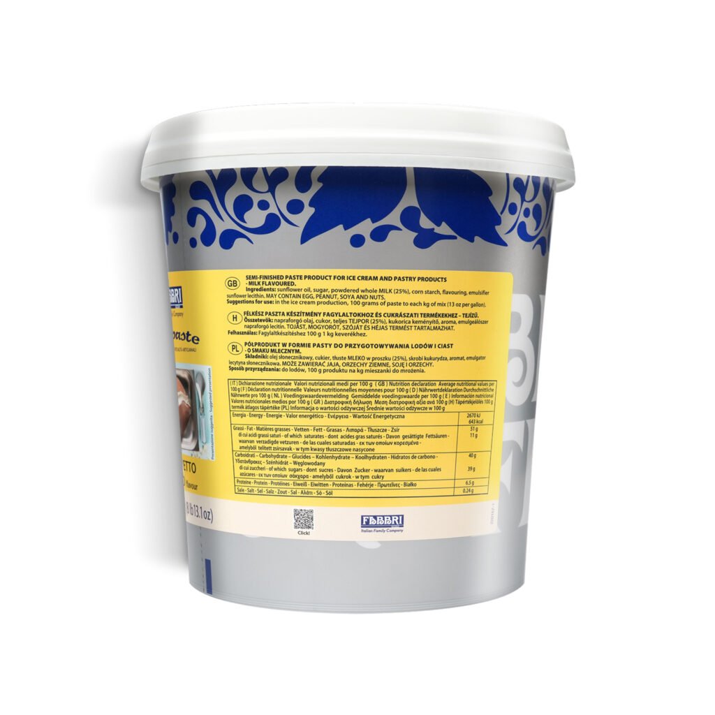 Fabbri 1905 Delipaste Ovetto (Ferrero Chocolate Egg) Gluten-Free Paste ...