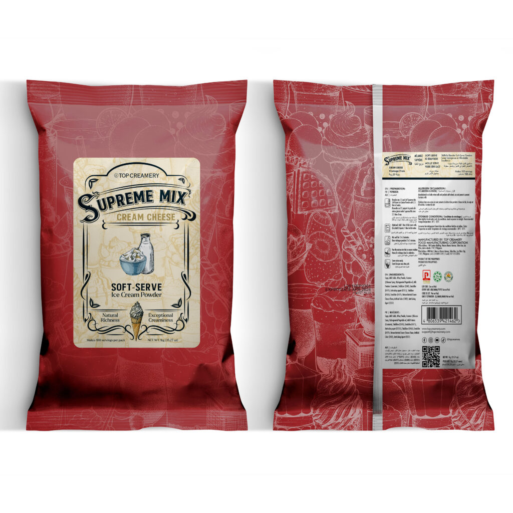 Supreme Mix Soft-Serve Cream Cheese Powder | TOP Creamery