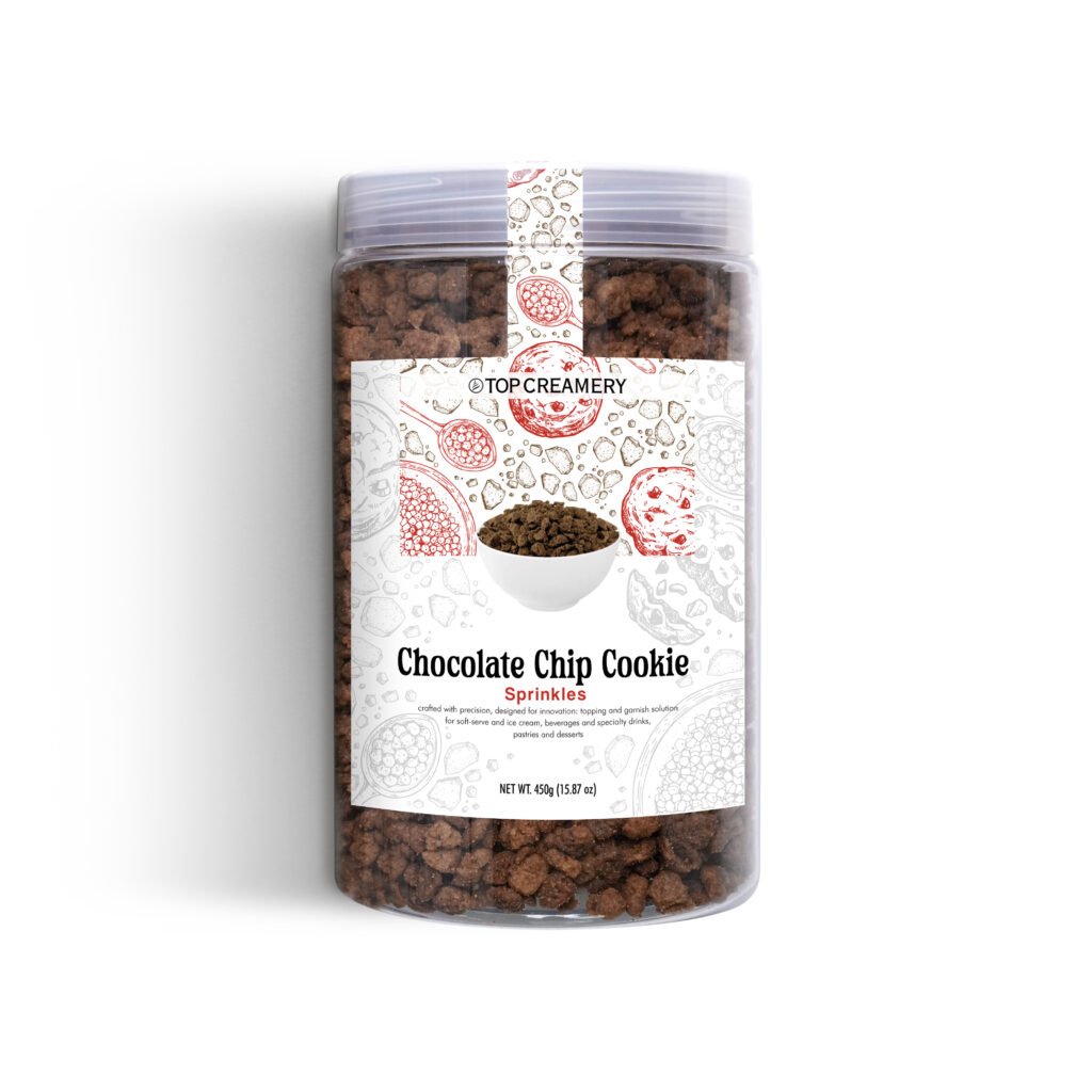 Chocolate Chip Cookie Sprinkles 450g | TOP Creamery