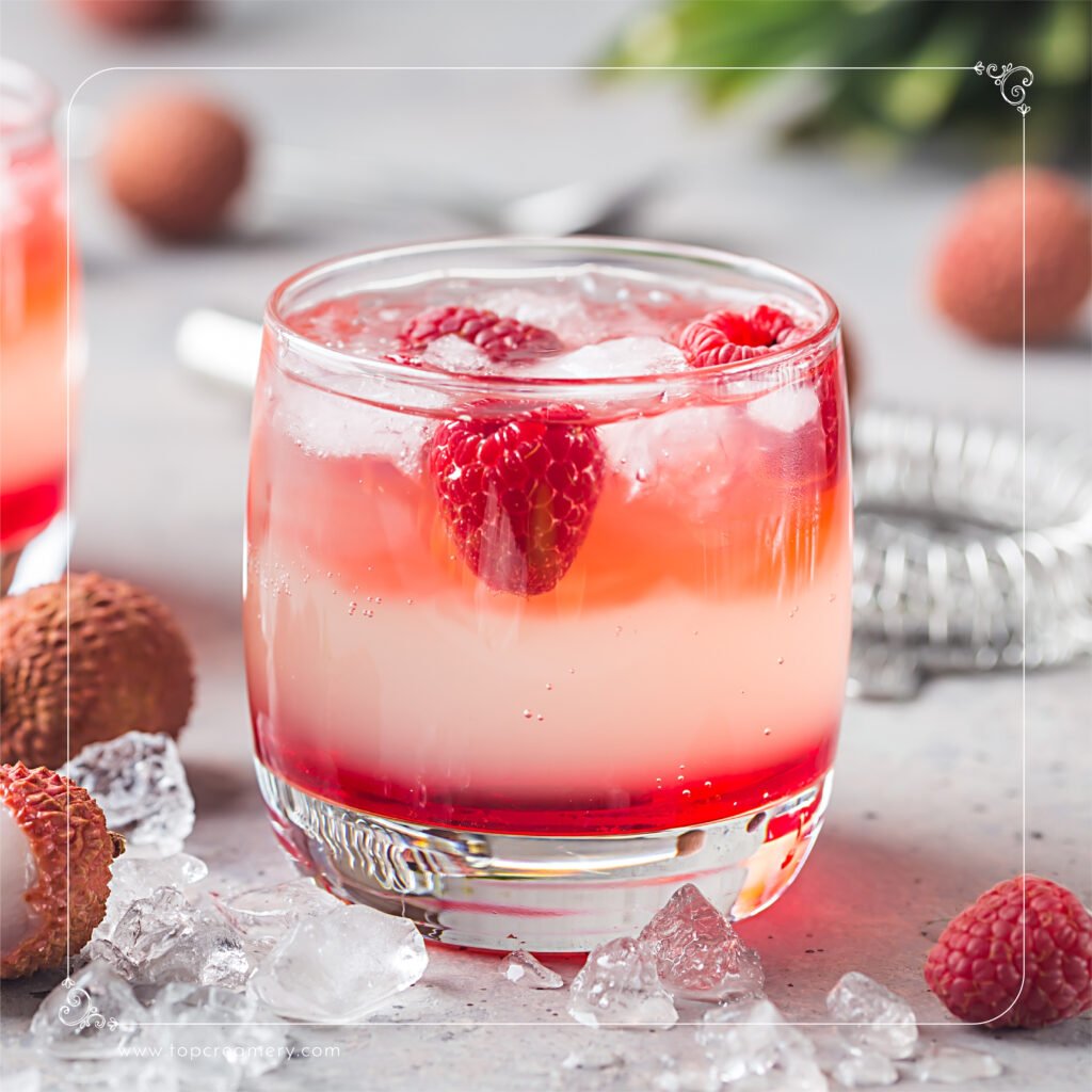 TOP Series Lychee Puree 1kg | TOP Creamery