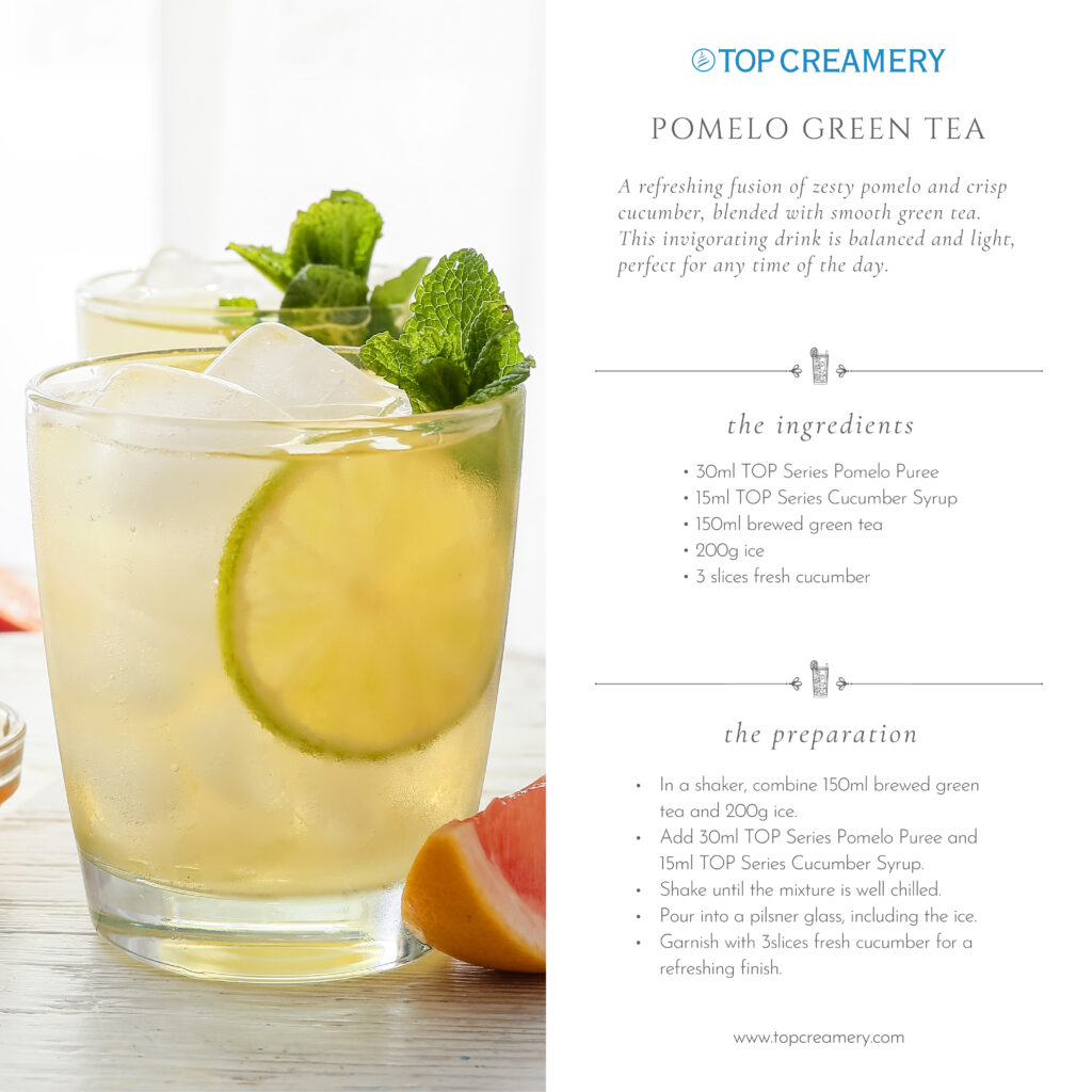 TOP Series Pomelo Puree 1kg | TOP Creamery